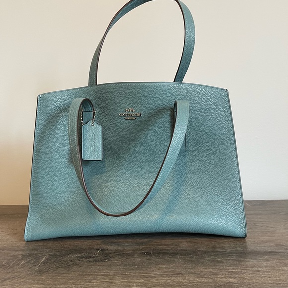 Coach | Bags | Coach Teal Purse | Poshmark